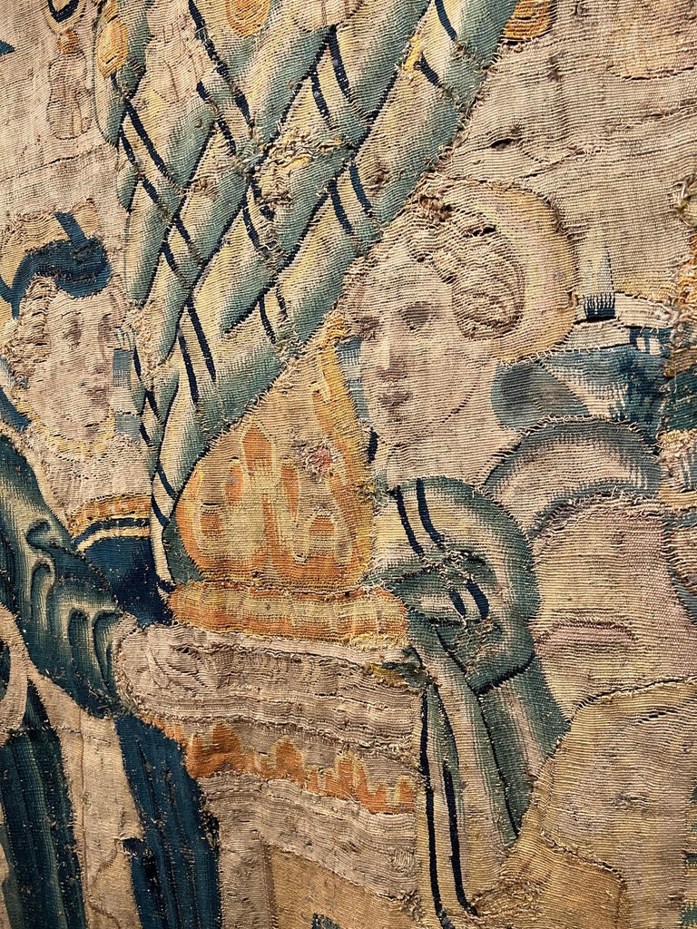 Tapestry with Coronation of the Queen, Brussels, 17th Century For Sale ...