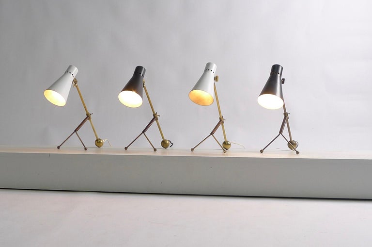 Tapio Wirkkala K11-16 desk light, for Idman, Finland, 1954 For Sale at 1stDibs