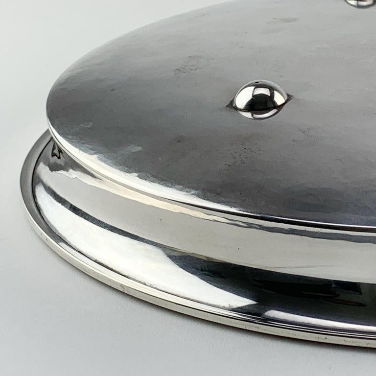 Tapio Wirkkala, Sterling Silver Dish, Model TW 276, Kultakeskus Oy 1965 at 1stDibs