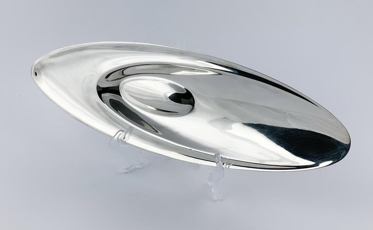 Tapio Wirkkala, Sterling Silver Dish, Model TW114, Kultakeskus, Finland, 1966 at 1stDibs