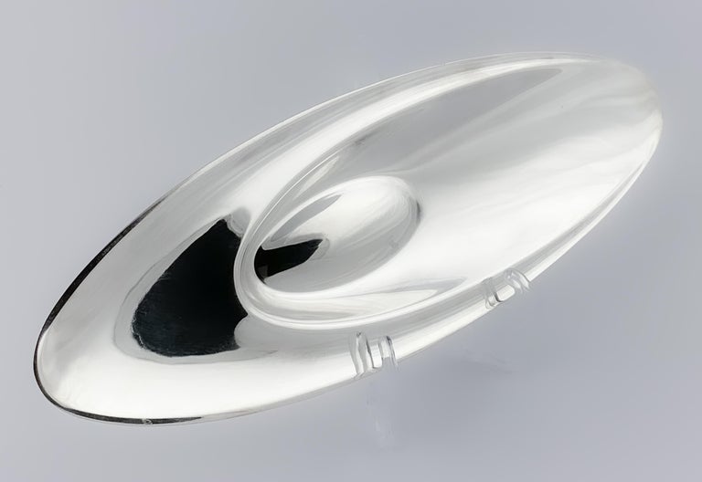Tapio Wirkkala, Sterling Silver Dish, Model TW114, Kultakeskus, Finland, 1966 at 1stDibs