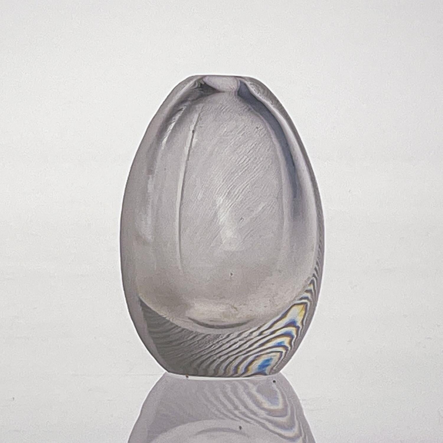 Scandinavian Modern Tapio Wirkkala Two Comb-Cut Crystal Art-Objects ...