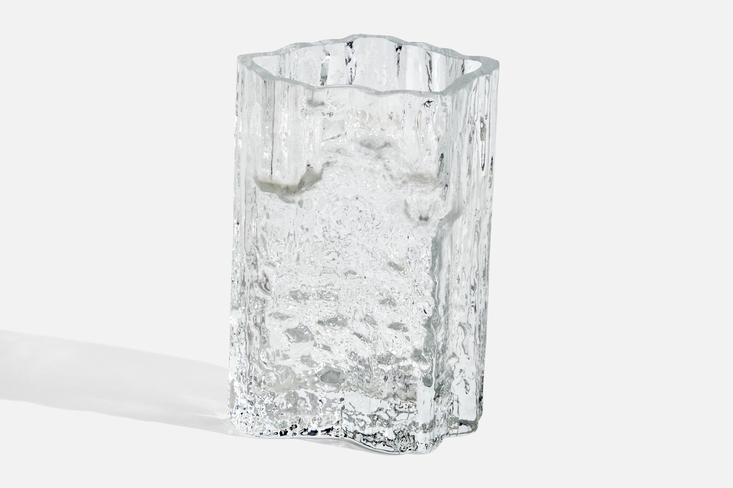 Tapio Wirkkala, Vase, Glass, Finland, 1950s For Sale at 1stDibs