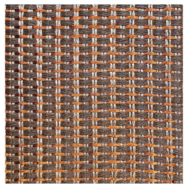 Umber / Natural Fiber and Copper Handcrafted Area Rug 5'7"x7'11" by ...