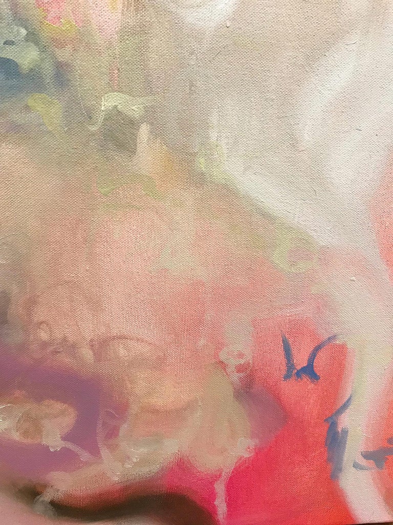 Tara Bergey - "Transcendental" Contemporary Colorful Abstract Oil ...