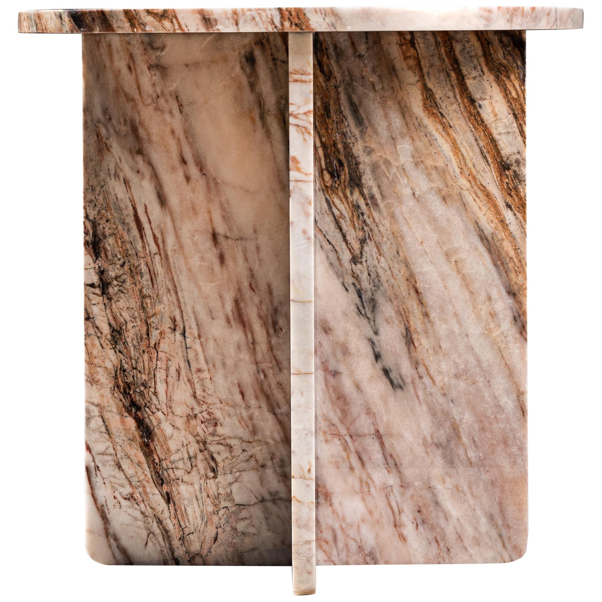 21st Century Diplopia Monochrome Cubic Marble Side Table For Sale at ...