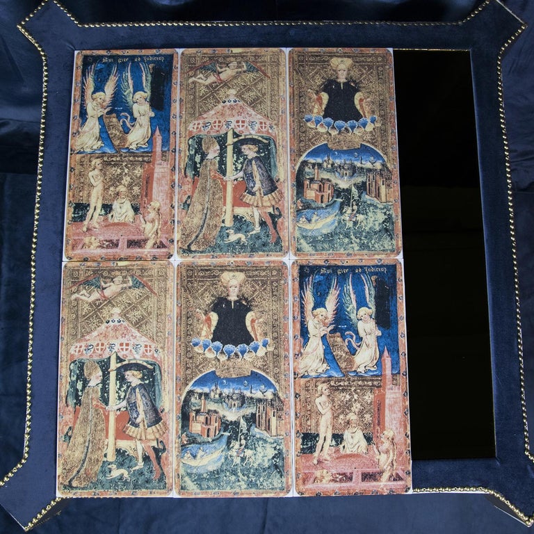 Tarot Table by Vetrofuso For Sale at 1stDibs | the tarot table