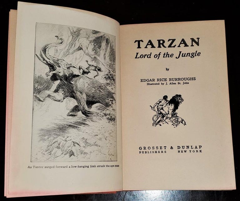 Tarzan Lord of the Jungle First Edition Second Printing at 1stDibs