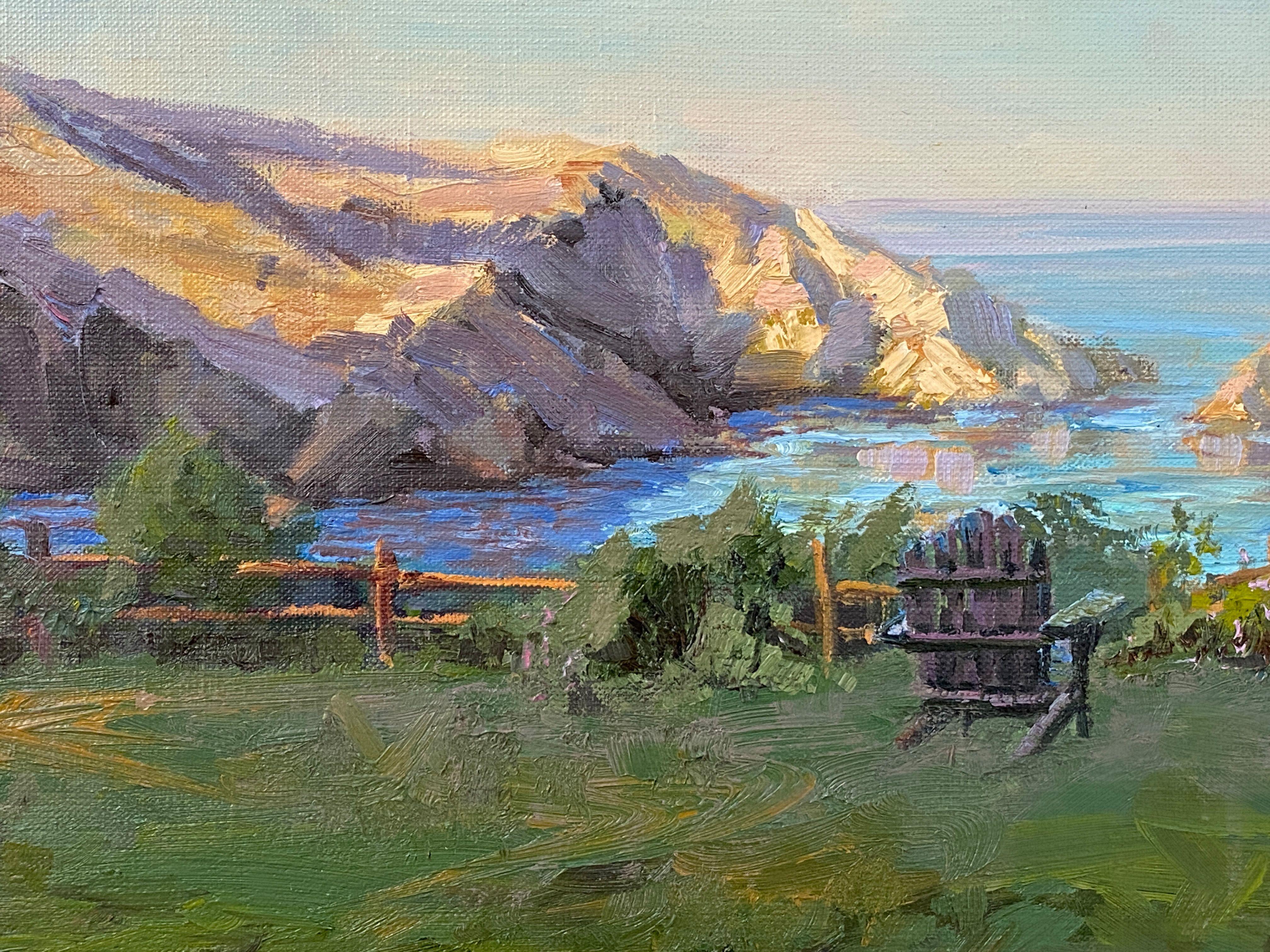 Tatyana Fogarty - Albion Cove View, Painting, Oil on Canvas For Sale at ...