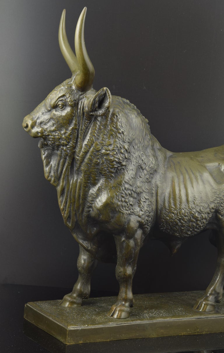 "Taureau vainqueur" ‘Victorious Bull)’, JB Clésinger, 1861, Bronze ...