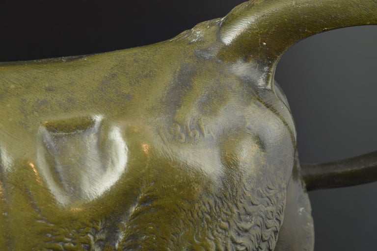 "Taureau vainqueur" ‘Victorious Bull)’, JB Clésinger, 1861, Bronze ...