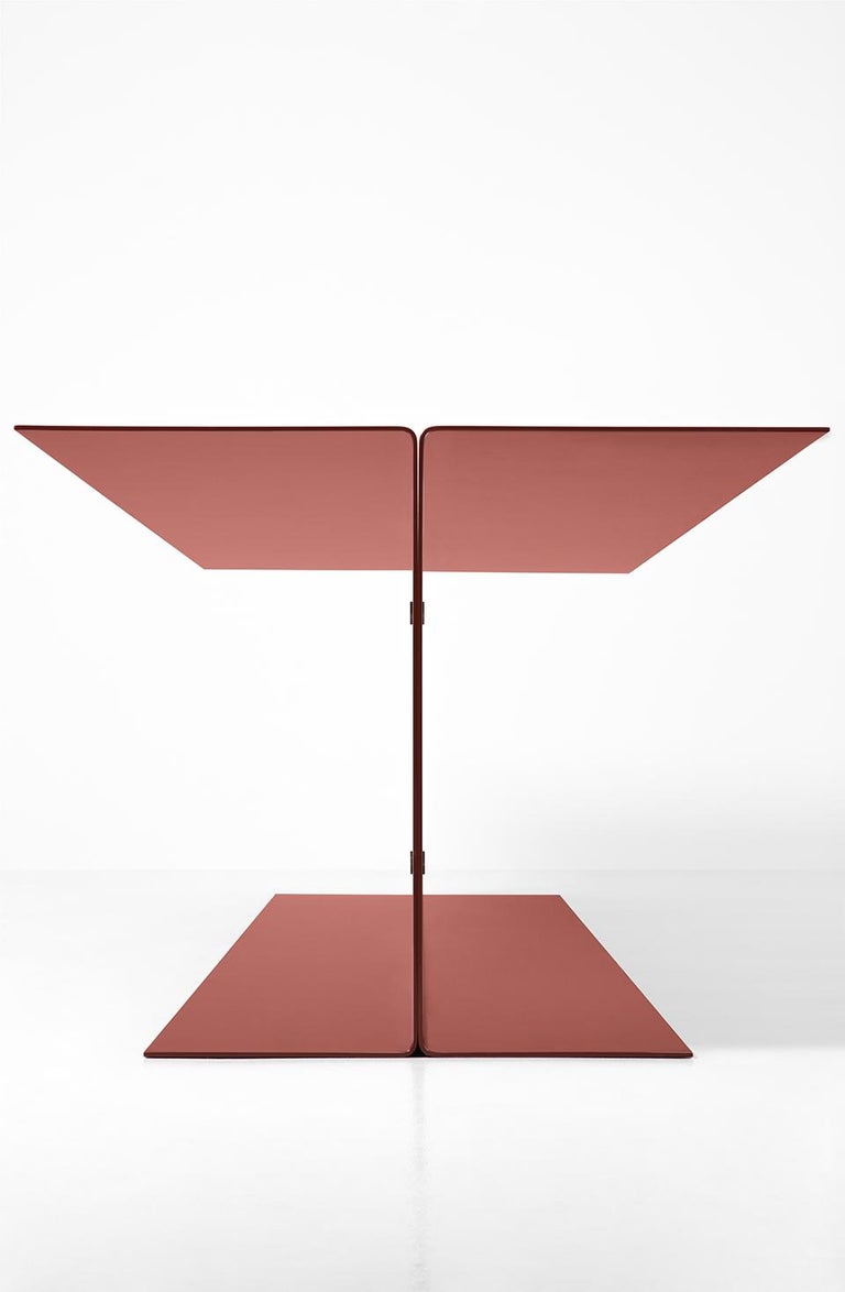 PUTRELLA IndustrialTable in Painted Metal and Oxidised Brass by ...