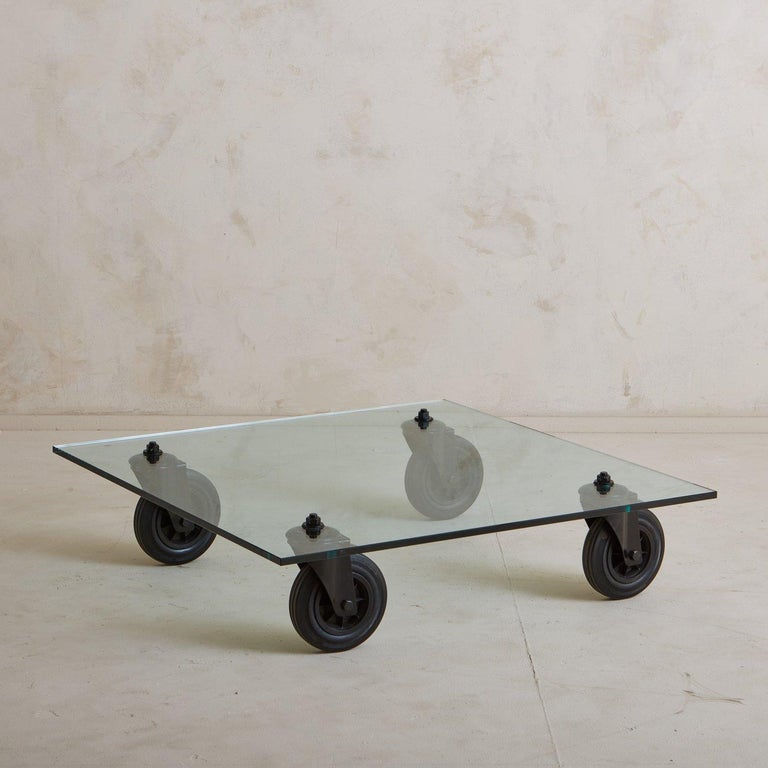 Tavolo Con Ruote Coffee Table by Gae Aulenti for Fontanaarte, Italy ...