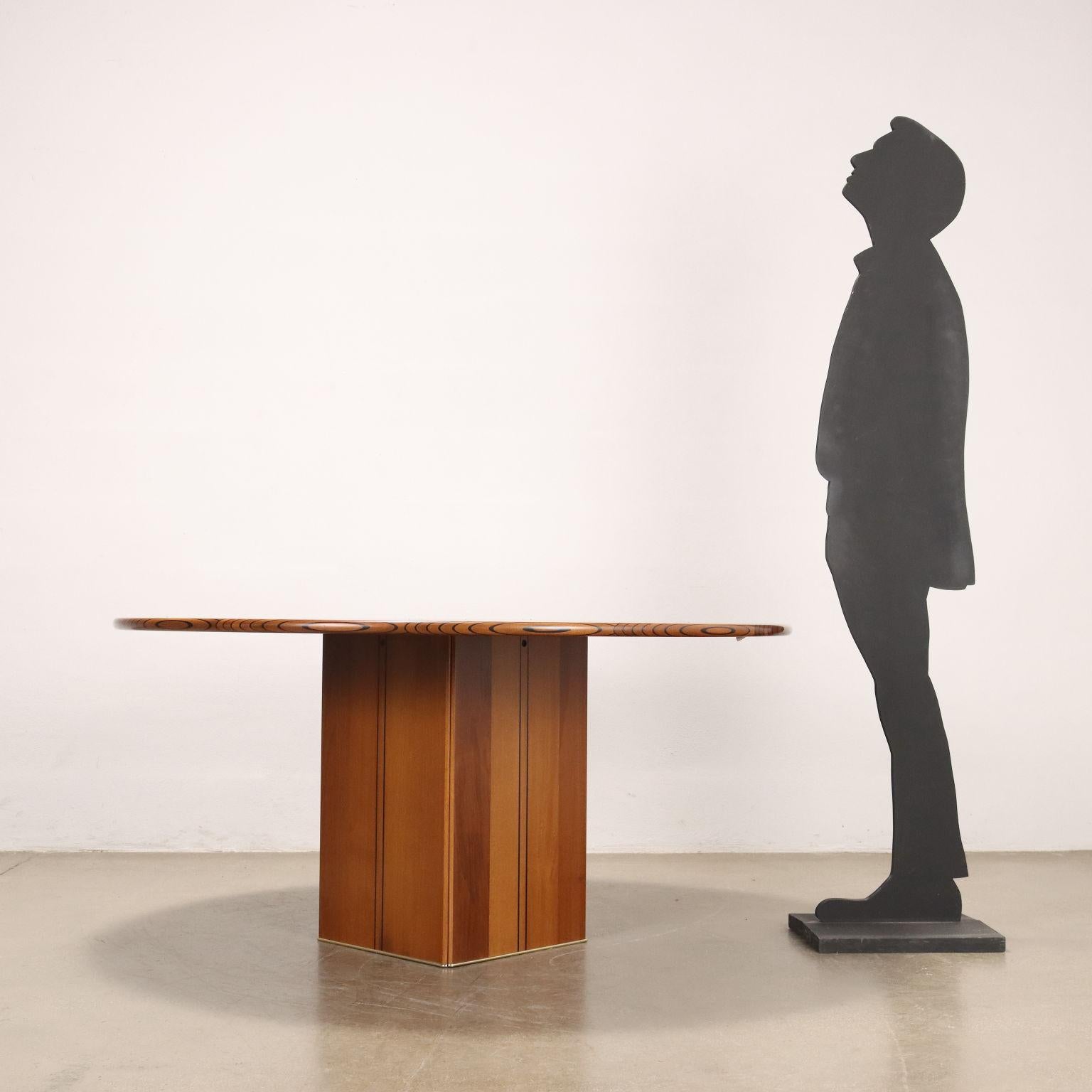 Afra and Tobia Scarpa 'Artona' Round Table for Maxalto 1970s For Sale ...