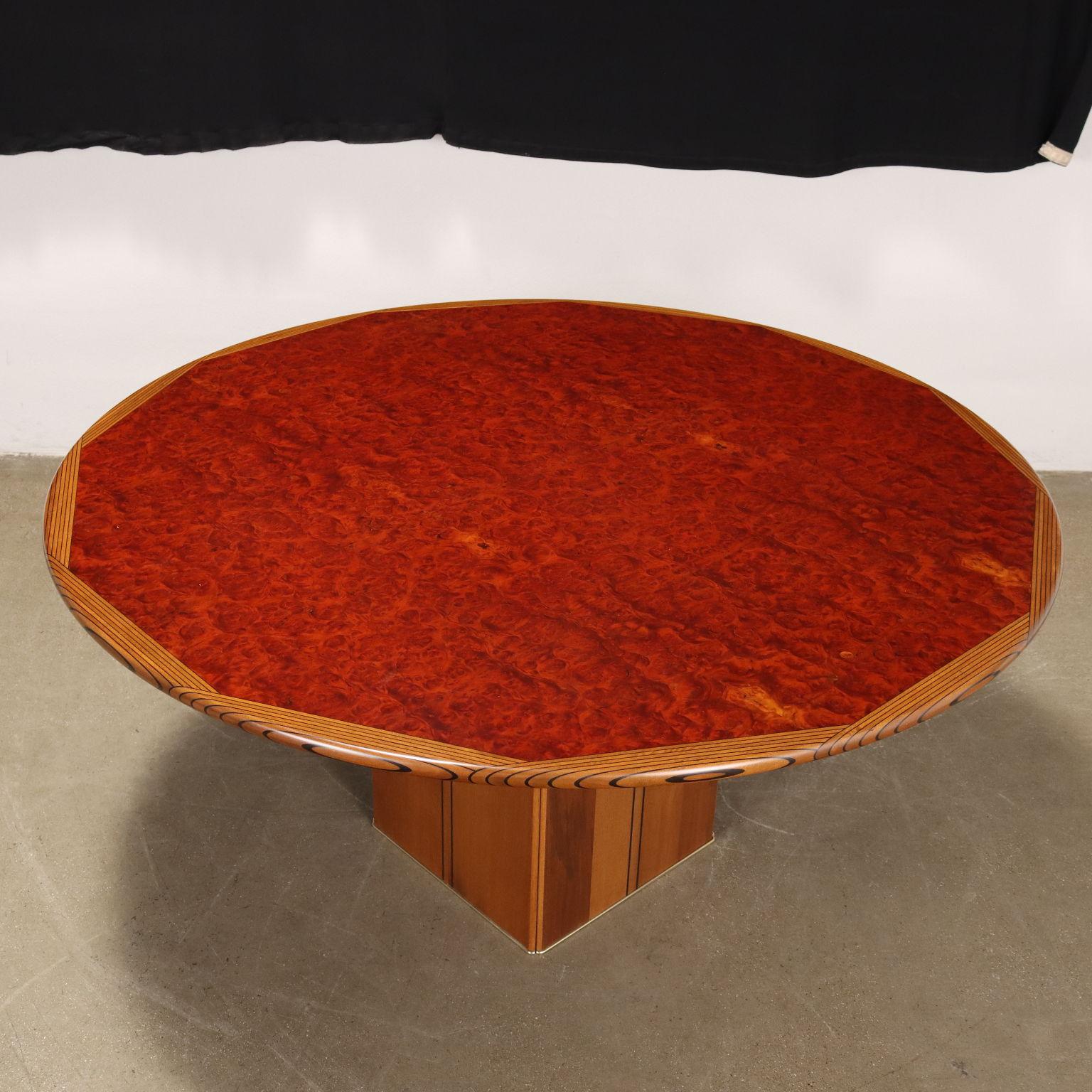 Afra and Tobia Scarpa 'Artona' Round Table for Maxalto 1970s For Sale ...