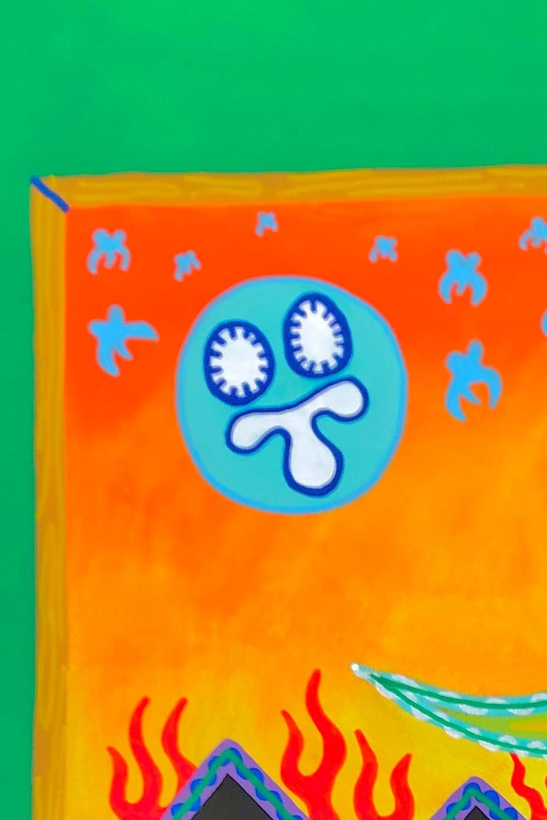 Taylor Bystrom - There's no place like home, Acrylic on Canvas, 30 x ...