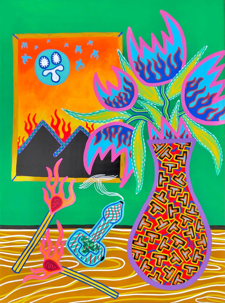 Taylor Bystrom - There's no place like home, Acrylic on Canvas, 30 x ...