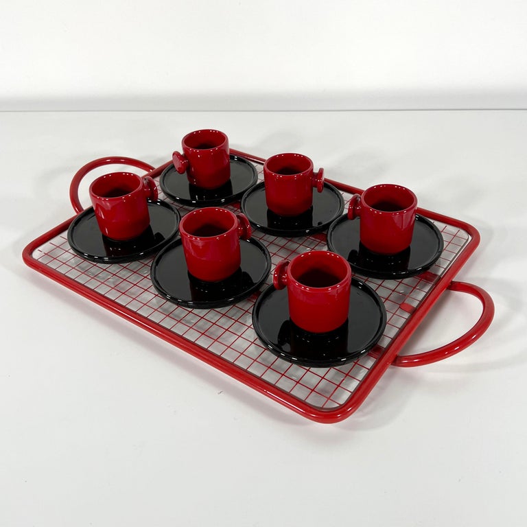 Tea Set by Enzo Bioli for Il Picchio, 1960s For Sale at 1stDibs