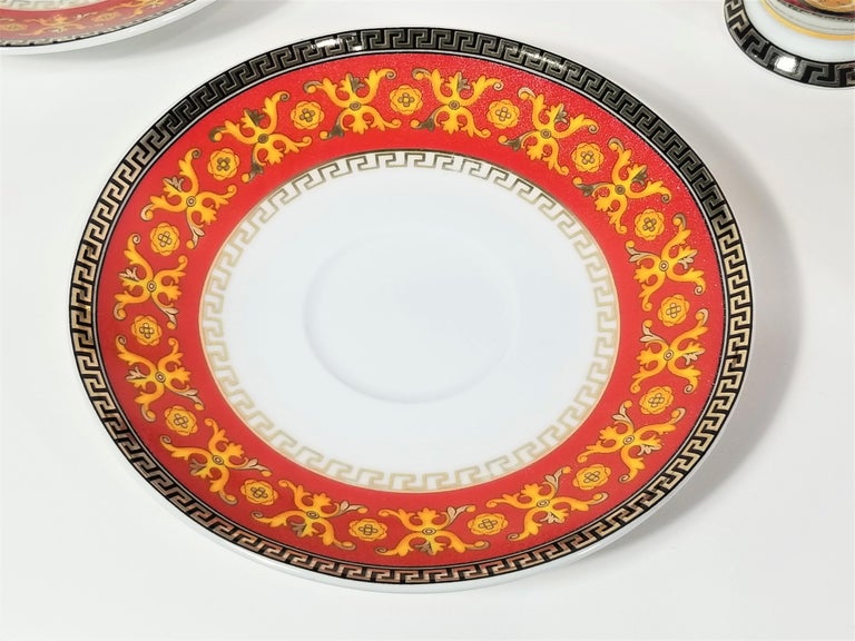 Tea Set by Imperial Greek Key Design Mid Century 15 Piece For Sale at ...