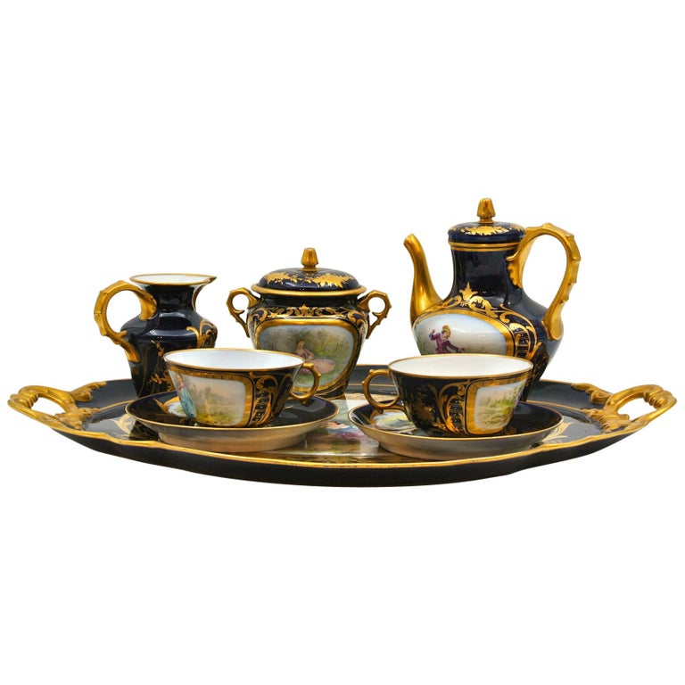 Tea Set with a Tray at 1stDibs
