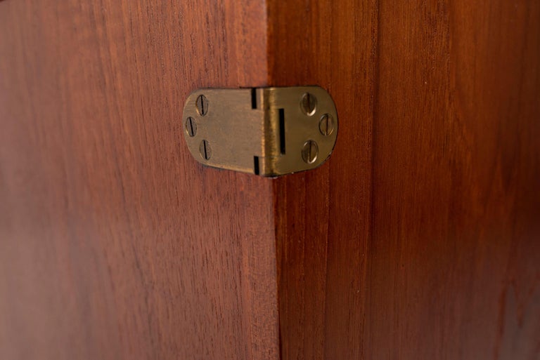 Teak 2-Door Sideboard / Buffet by Peter Lovig Nielsen for Dansk Designs ...