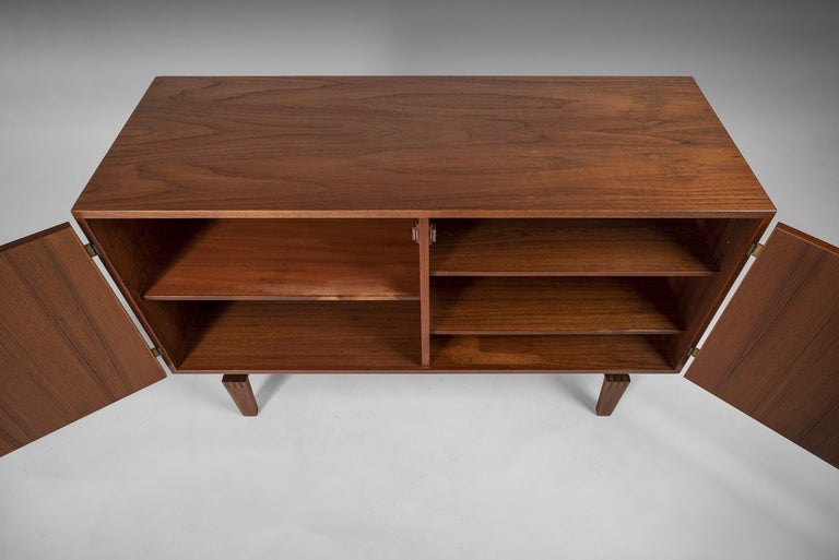 Teak 2-Door Sideboard / Buffet by Peter Lovig Nielsen for Dansk Designs ...