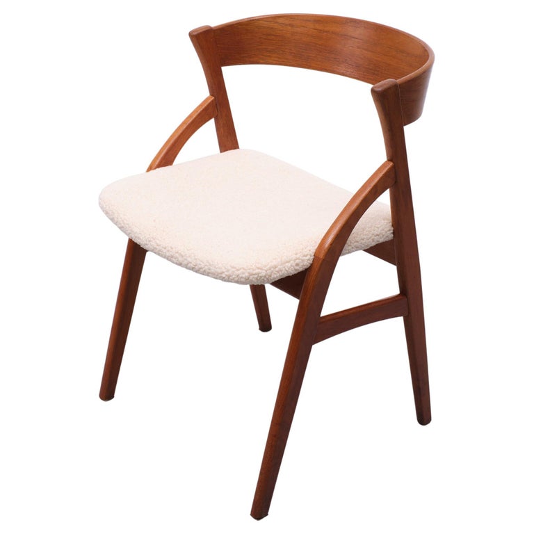 Teak arm chair Dyrlund Denmark 1960s For Sale at 1stDibs