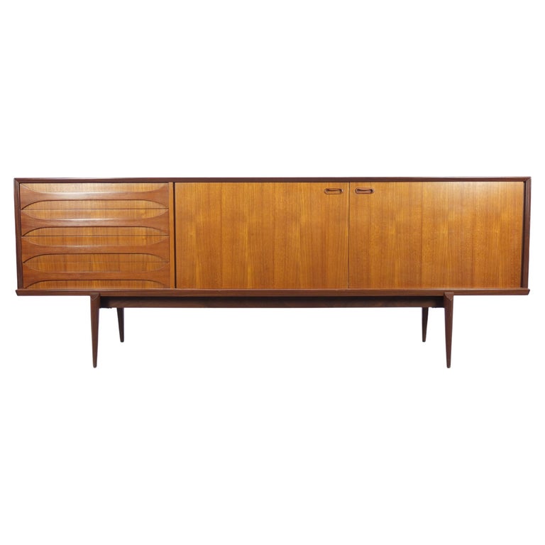 Teak 'Astrid' Sideboard by Oswald Vermaercke for V-Form, 1960s For Sale ...