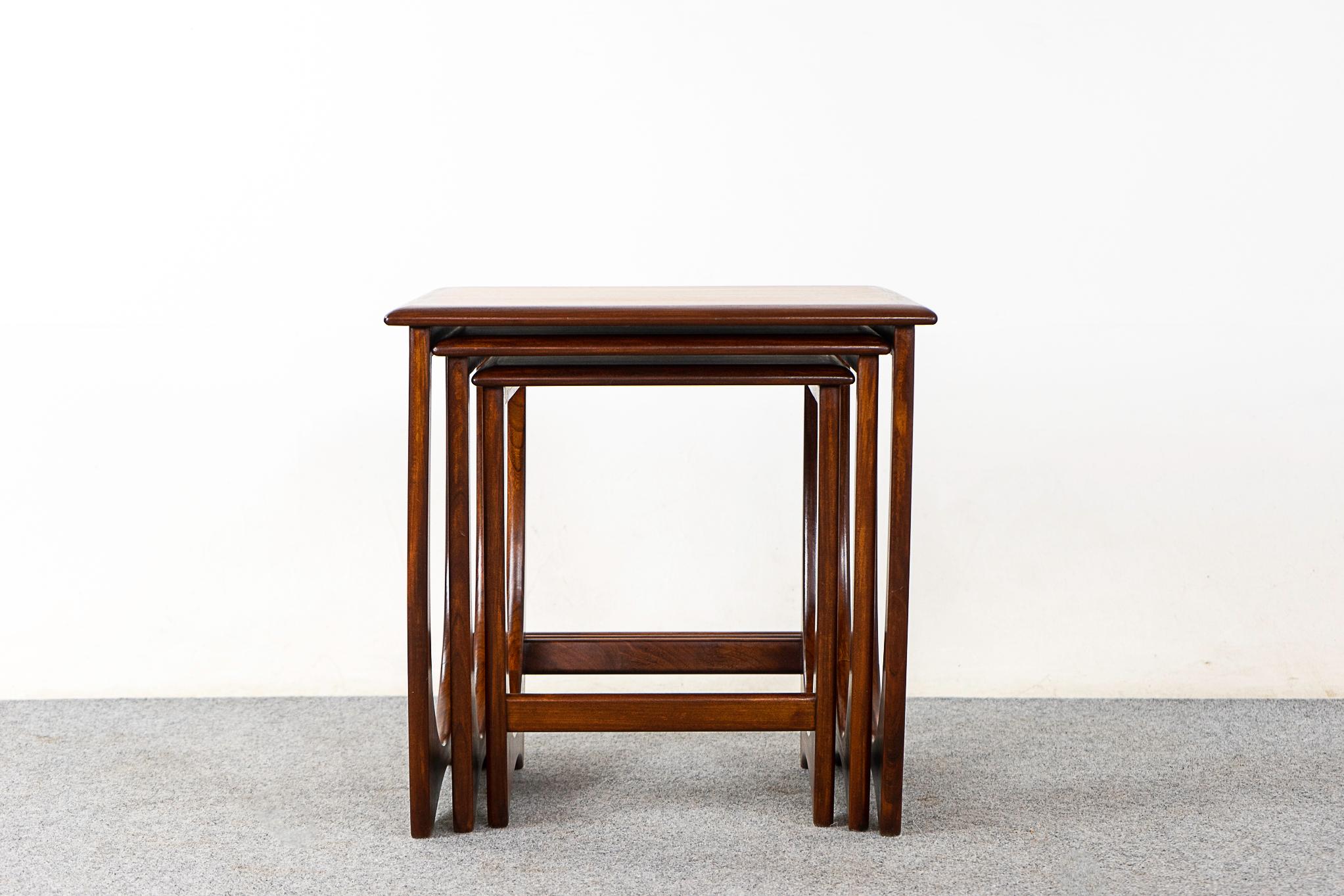 Teak "Astro" Nesting Tables by G Plan For Sale at 1stDibs | g plan nest ...