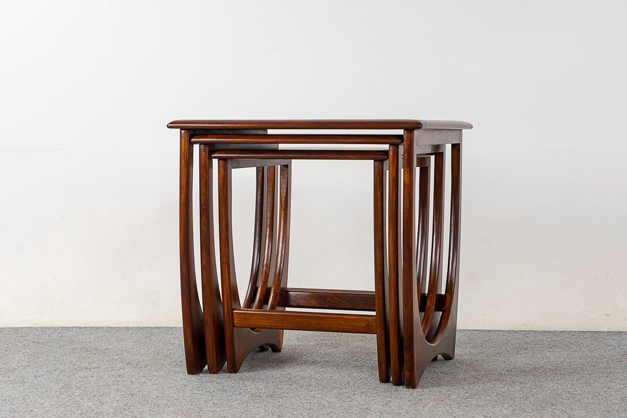 Teak "Astro" Nesting Tables by G Plan For Sale at 1stDibs | g plan nest ...
