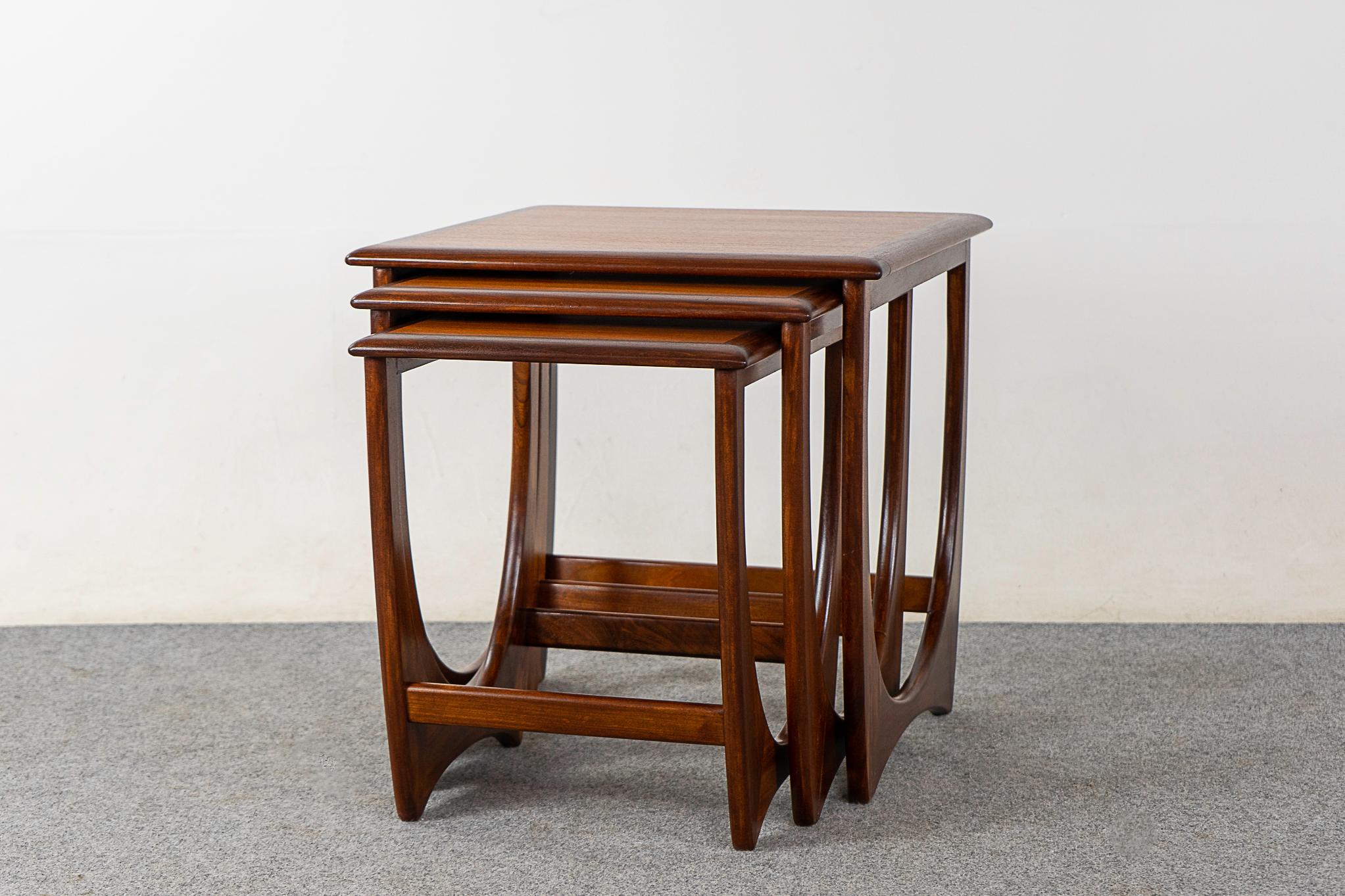 Teak "Astro" Nesting Tables by G Plan For Sale at 1stDibs | g plan nest ...
