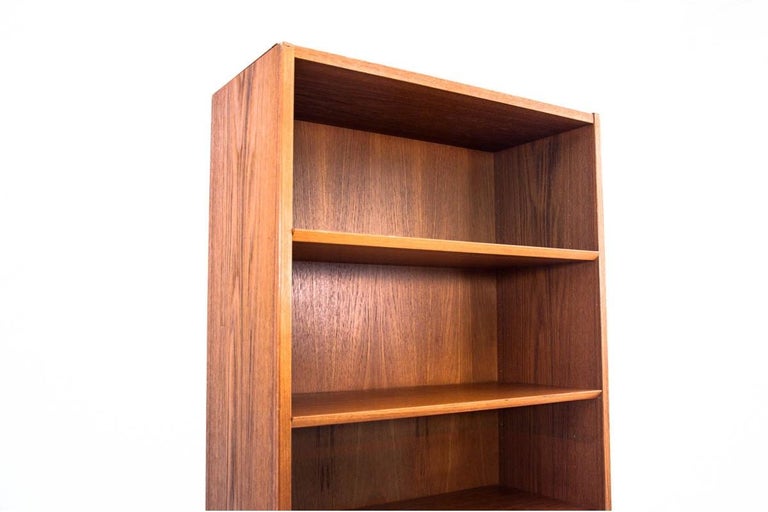 Teak Danish Bookcase at 1stDibs
