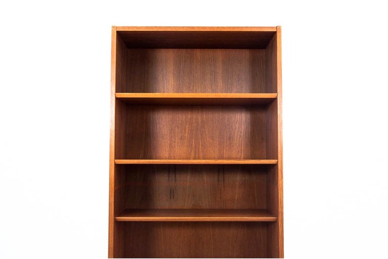 Teak Danish Bookcase at 1stDibs