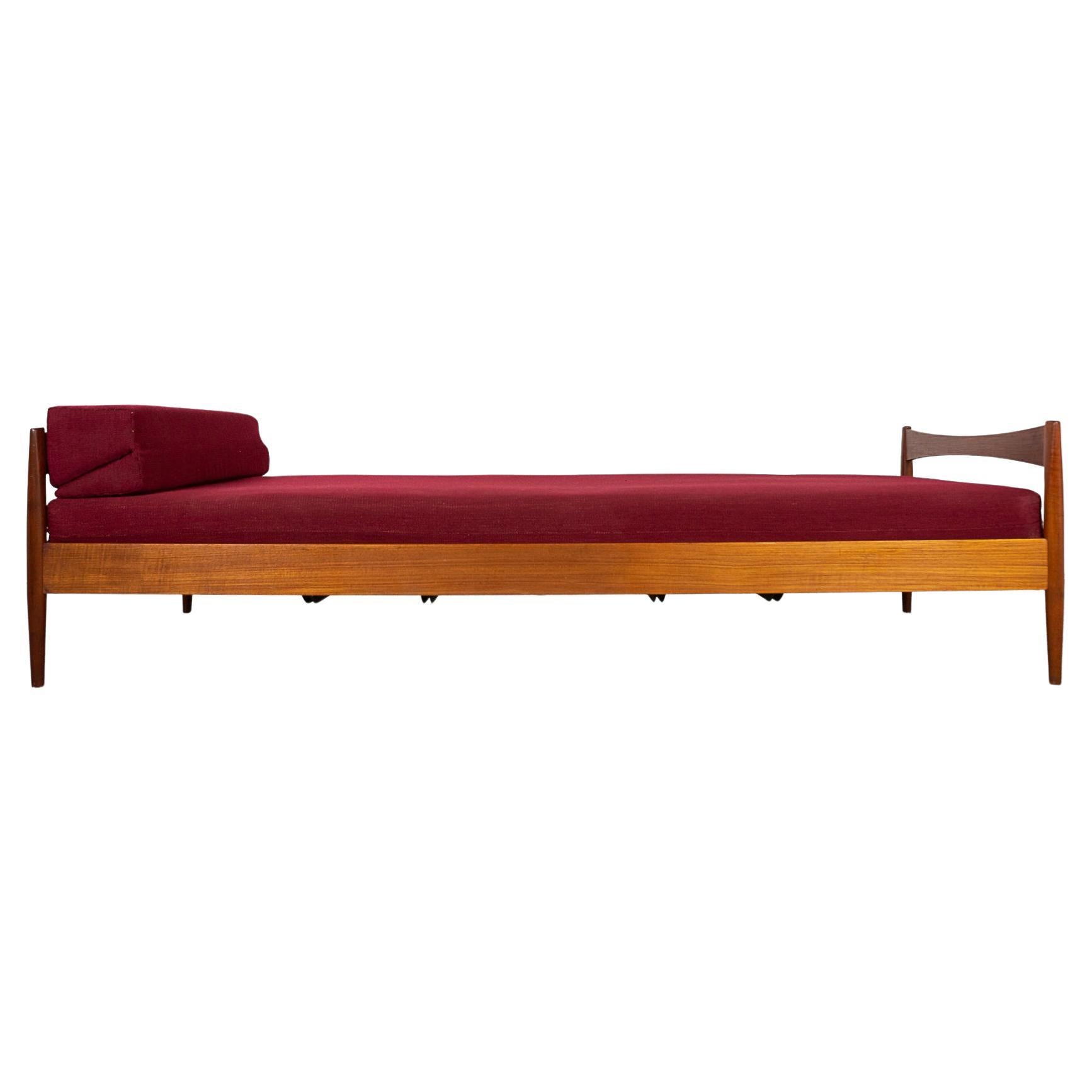 Danish Modern Teak Daybed by Povl Dinesen at 1stDibs | dinesen daybed