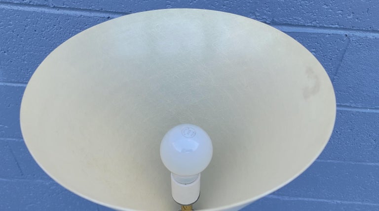 Teak Danish Modern Touchier Floor Lamp For Sale at 1stDibs