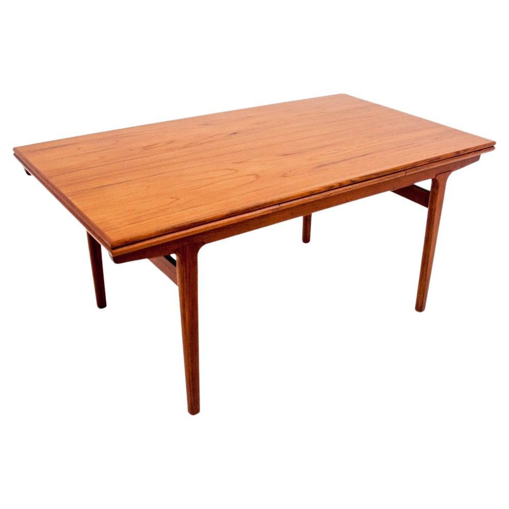 Midcentury Dining Table, Teak, 1960s For Sale at 1stDibs