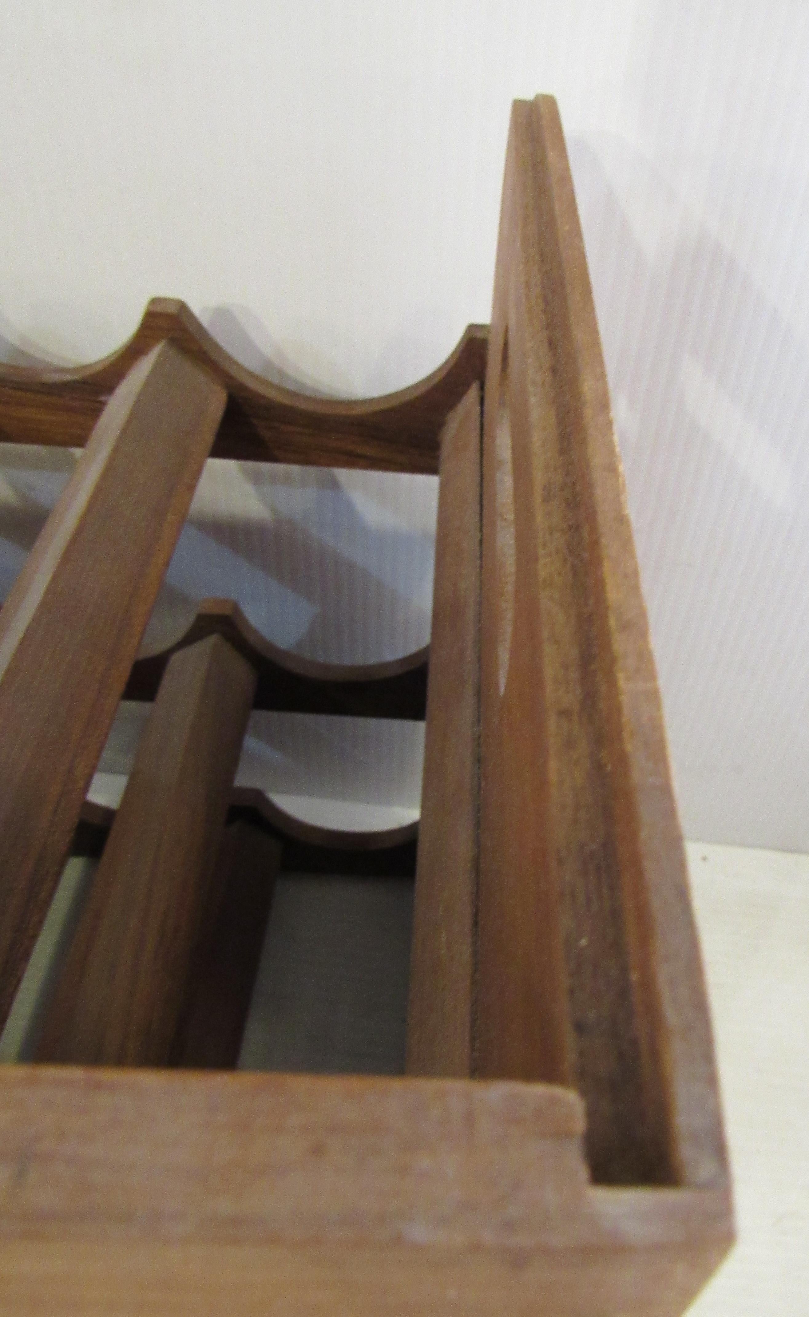 Teak Hanging Wine Racks For Sale at 1stDibs | wine racks for sale