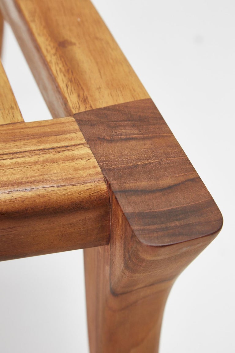 Teak Klismos Side or Dining Chair by Michael Taylor Collections at 1stDibs