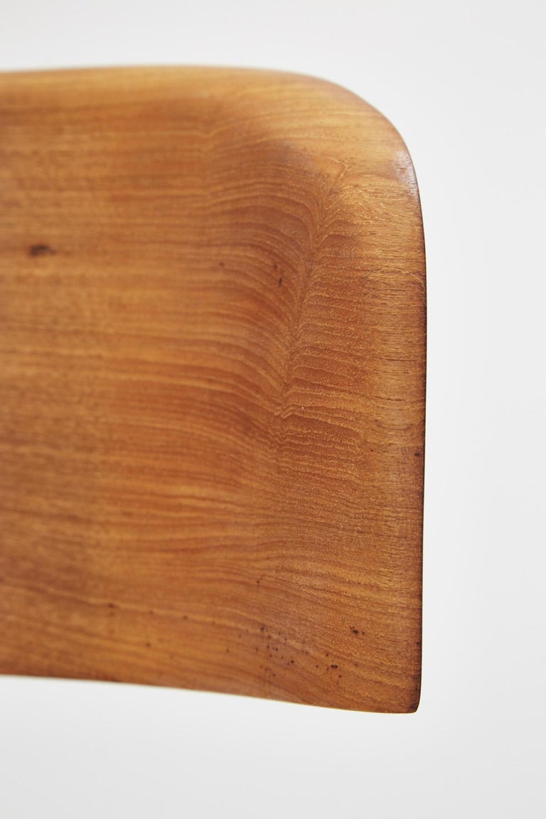 Teak Klismos Side or Dining Chair by Michael Taylor Collections at 1stDibs