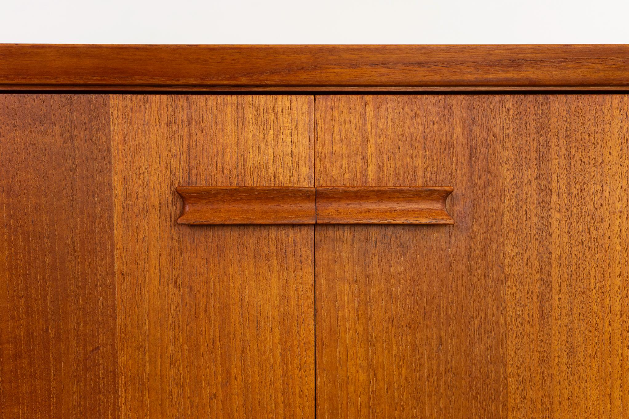 Mid-Century Teak Cabinet For Sale at 1stDibs