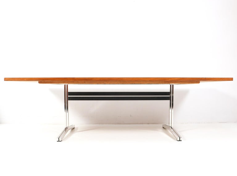 Teak Mid-Century Modern Conference Table by Theo Tempelman for AP ...