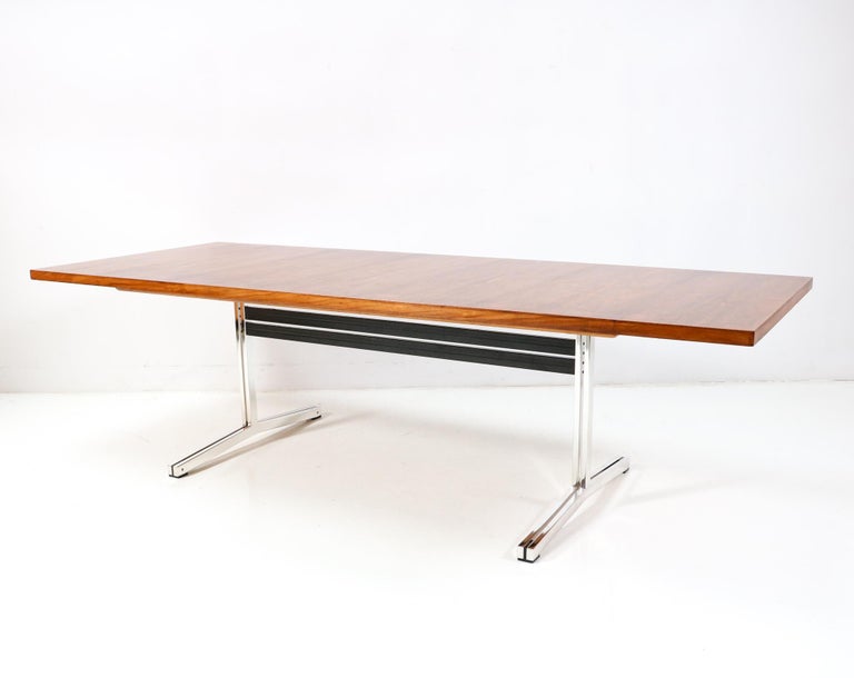 Teak Mid-Century Modern Conference Table by Theo Tempelman for AP ...