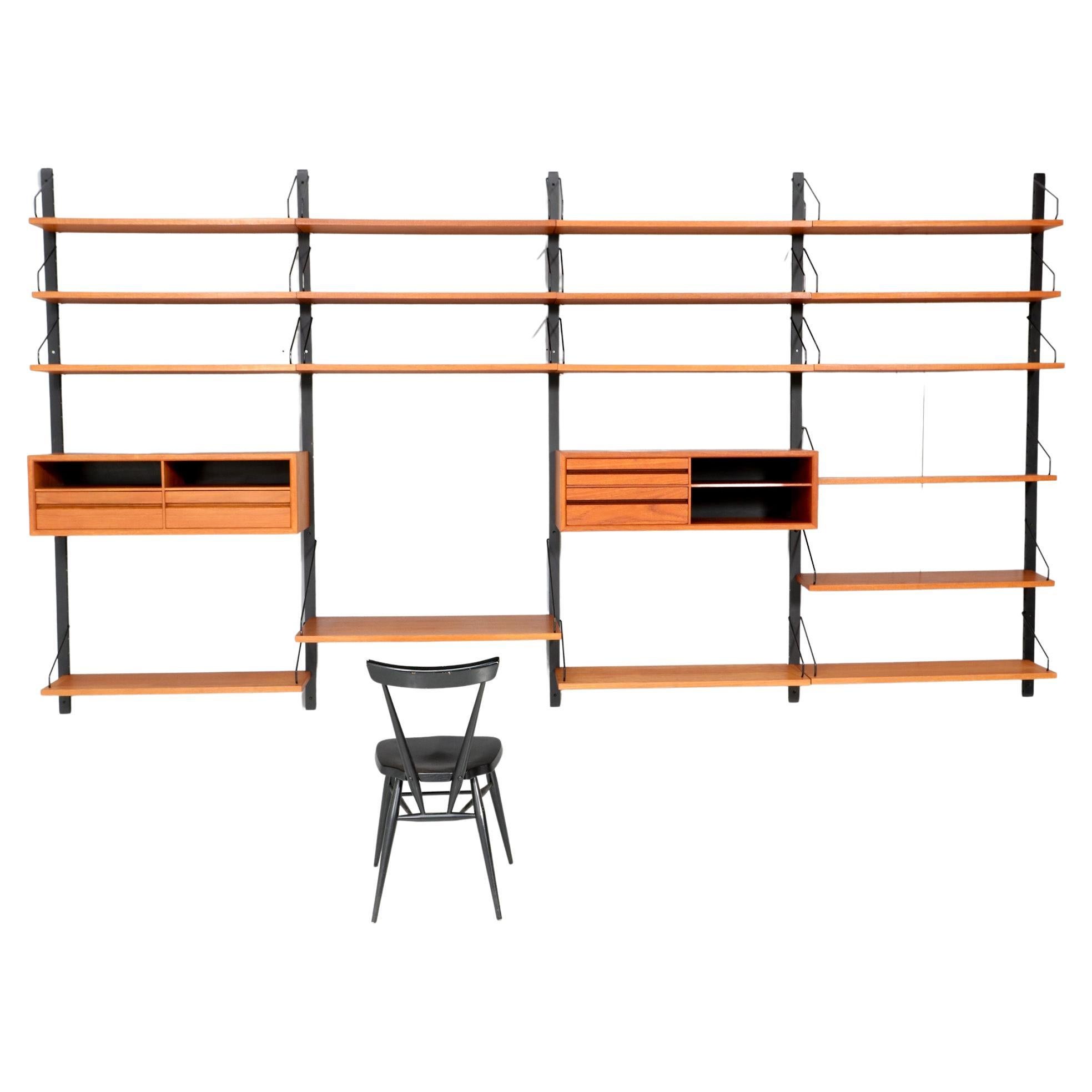 Mid-Century Modern Royal Modular Wall Unit by Poul Cadovius for Cado ...