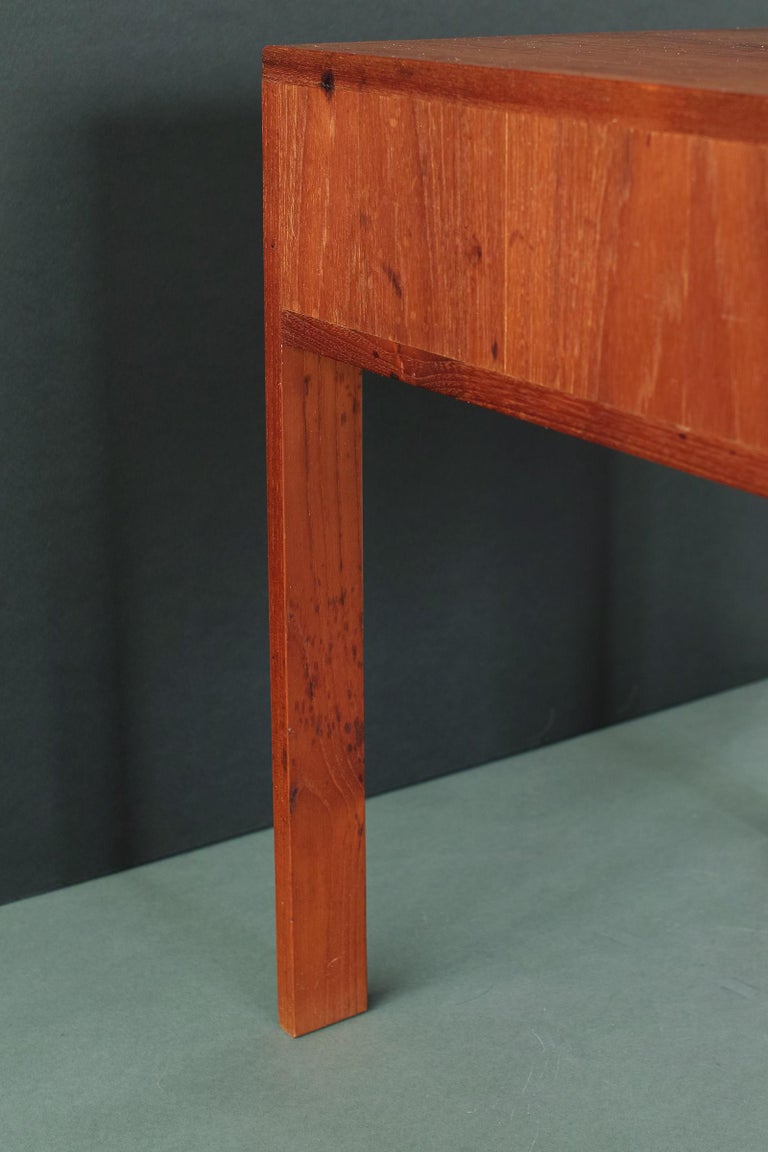 Teak Nesting Folding Tables by Illum Wikkelsø for Silkeborg at 1stDibs