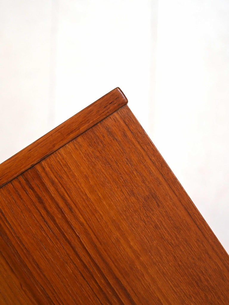 Teak Sideboard with Pull-Out Desk For Sale at 1stDibs