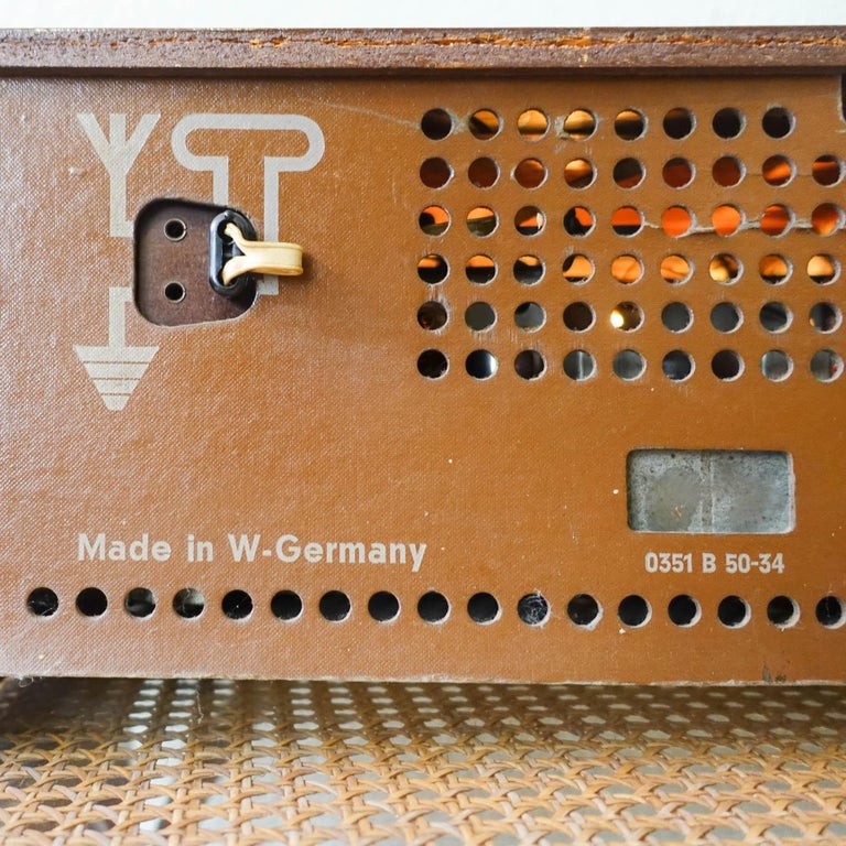 Teak Type 135 Radio from Wega, 1960s For Sale at 1stDibs