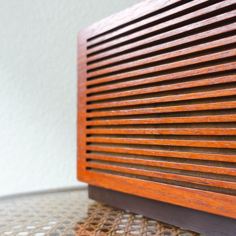 Teak Type 135 Radio from Wega, 1960s For Sale at 1stDibs