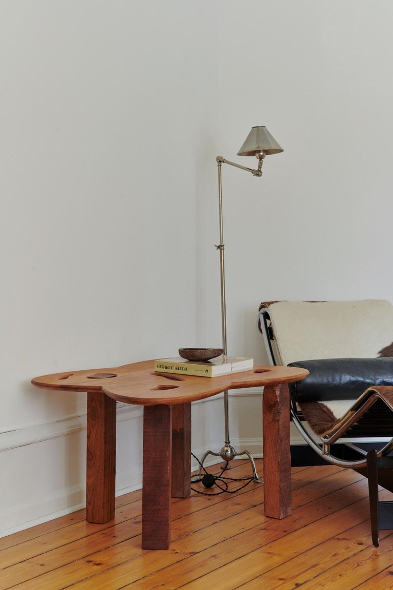 Teak, Walnut, Cherry wood coffee table by Yuki Grey For Sale at 1stDibs