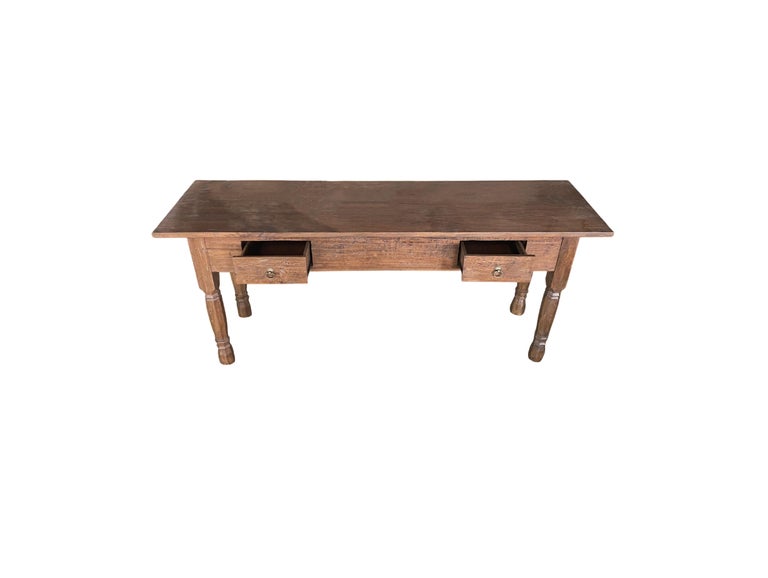 Teak Wood Console Table Java, Indonesia For Sale at 1stDibs