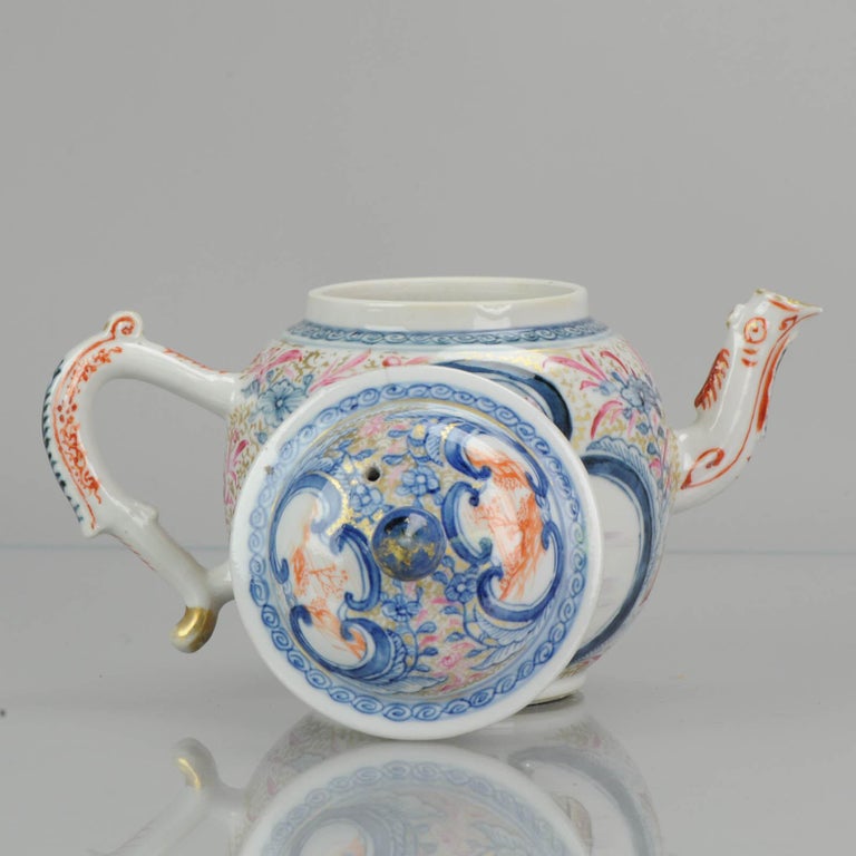 Teapot Mandarin Chinese Porcelain Boats Merchants, China, Qianlong ...